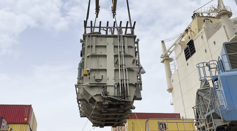 MSC smashes India's heavy-lift cargo record with a 140-ton transformer
