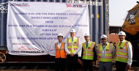APM Terminals Pipavav initiates rail service to Fairdabad